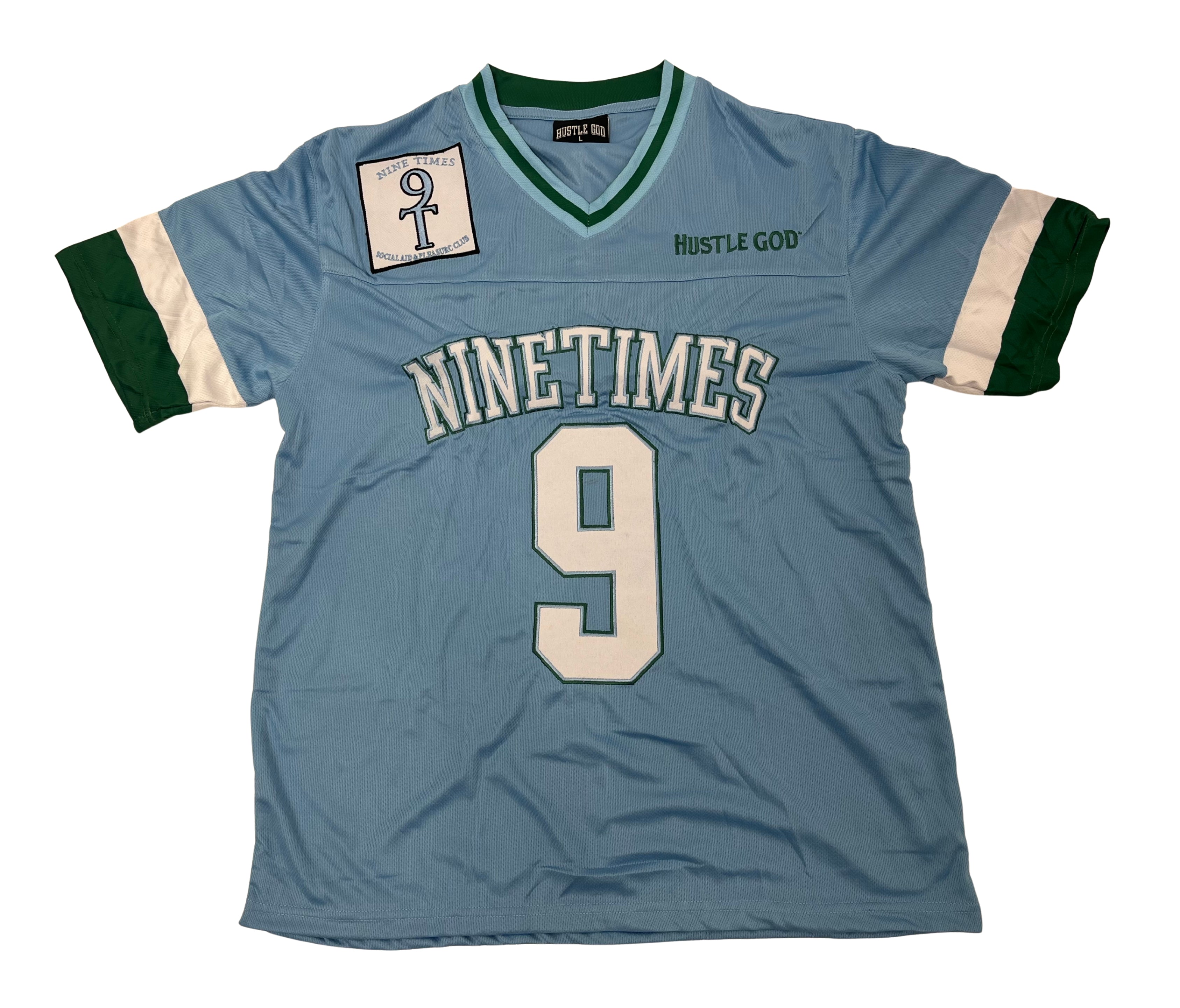 Nine Times Limited Edition 2025 Jersey Blue – Hustle God Clothing